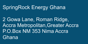 ghana address - SpringRock Group